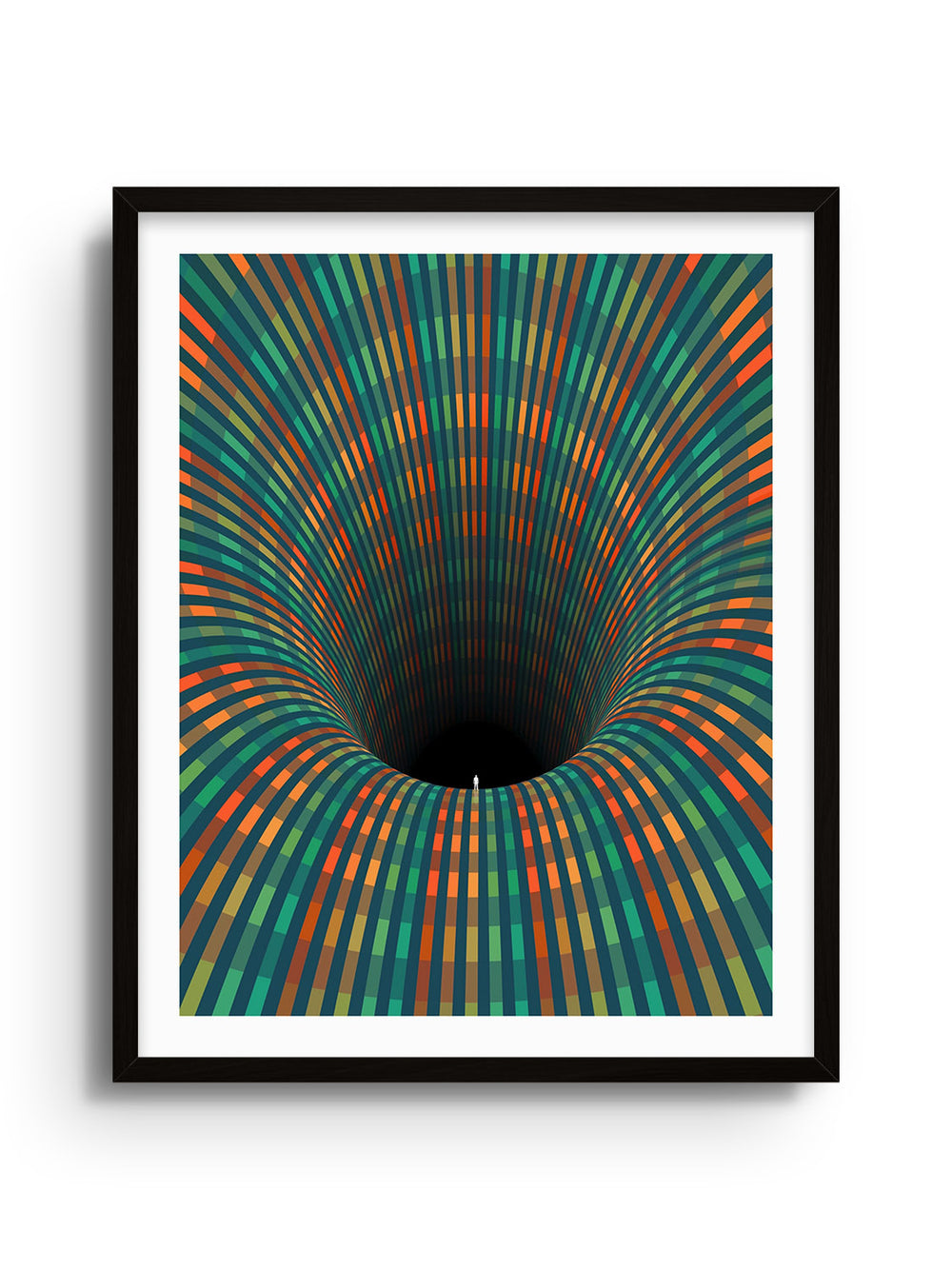 Geometric Art Print – On The Precipice by Michael Strevens | East Side ...