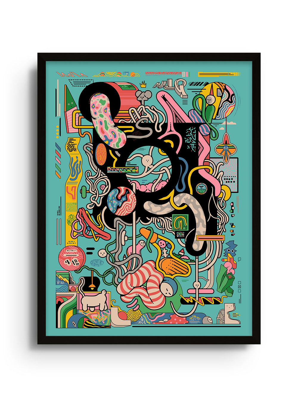 Surrealist Art Print – Wowzenhuer by Ori Toor | East Side Studio London