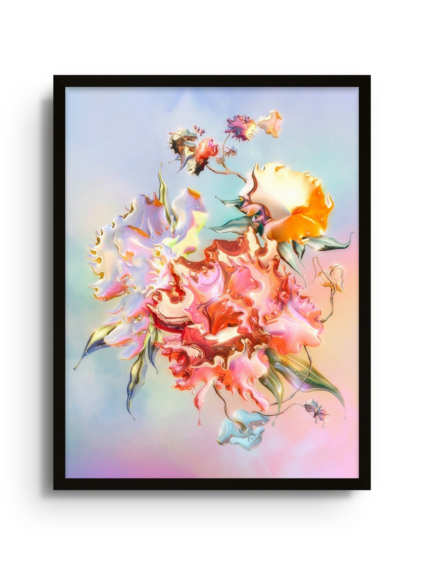 Surreal Floral Art Print - A Spark is a Spark by Alex Valentina | East ...