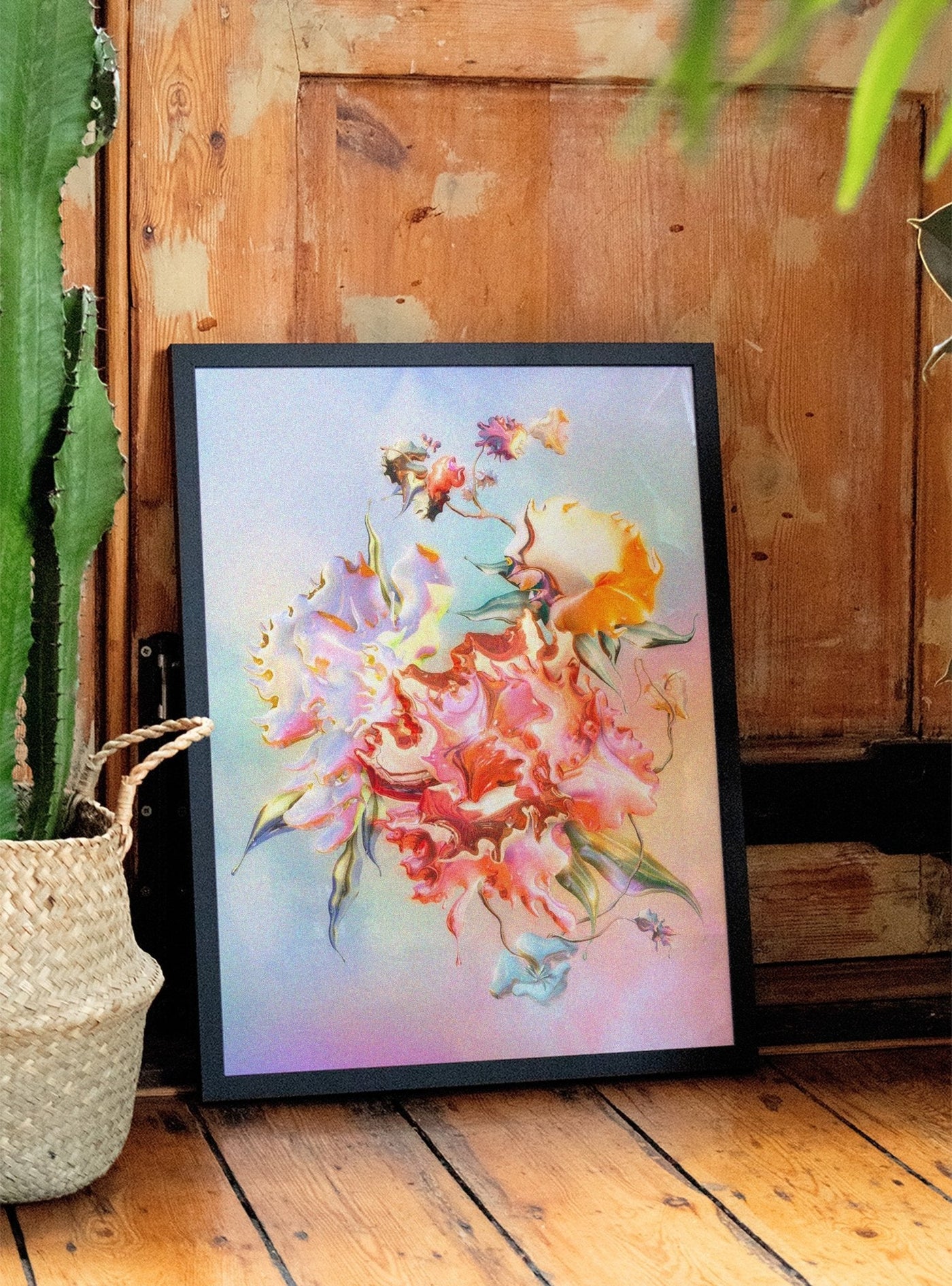 Surreal Floral Art Print - A Spark is a Spark by Alex Valentina | East ...