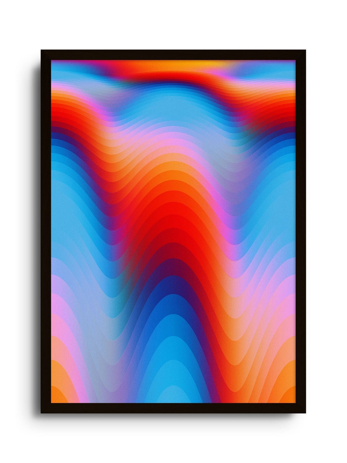 Abstract Gradient Art Print - Absolver by Tom Coolen | East Side Studio ...