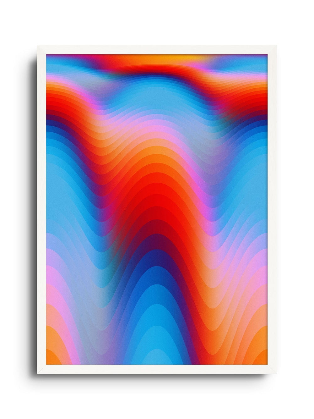 Abstract Gradient Art Print - Absolver by Tom Coolen | East Side Studio ...