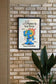 Whimsical Cartoon Art Print - Bright World by My Sunbeam | East Side ...