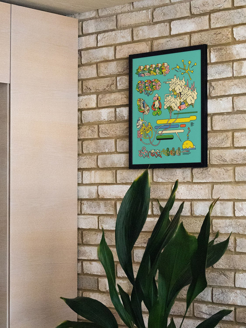 Illustration Art Print – Communipuff by Ori Toor | East Side Studio London