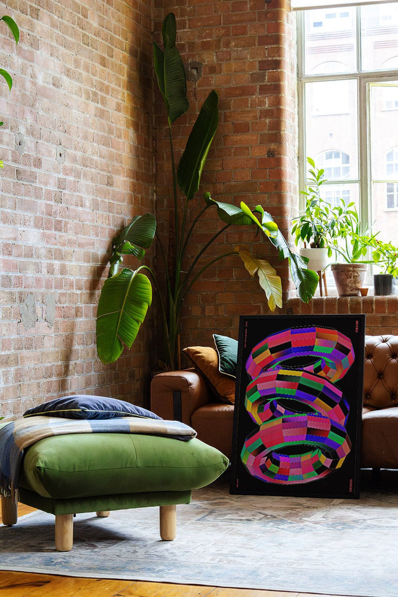 Psychedelic Digital Art Print - DONUT by Oelhan | East Side Studio London