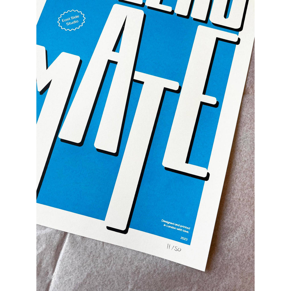 Cheers Mate - Limited Edition | Fine Art Print | East Side Studio London