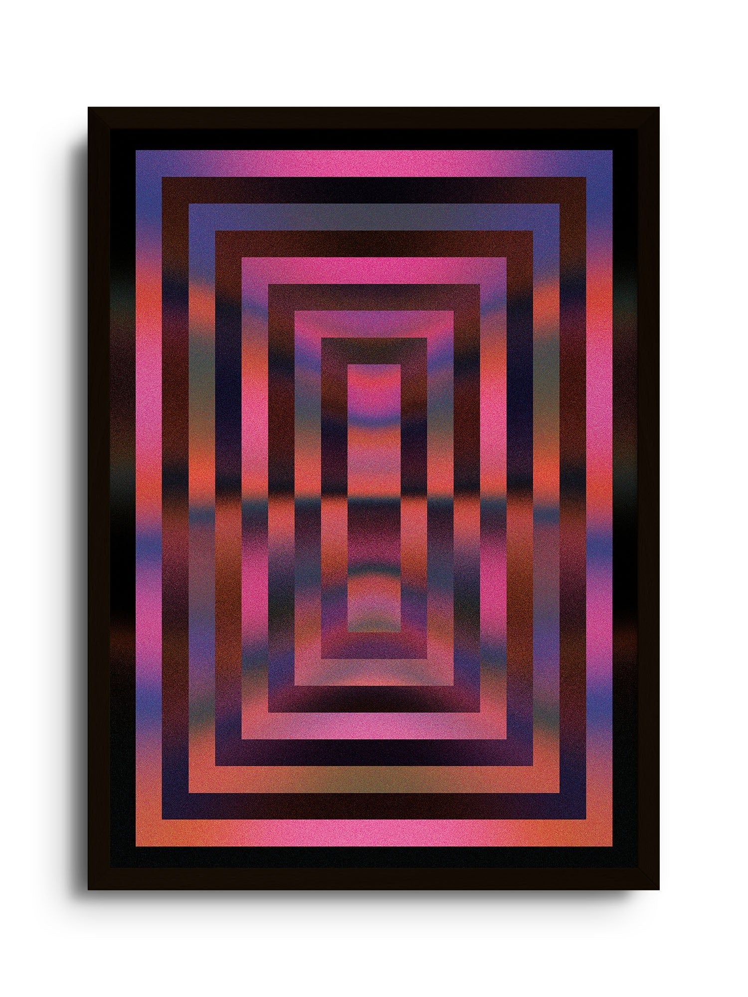 Geometric Abstract Art Print - Frame by Tom Coolen | East Side Studio ...