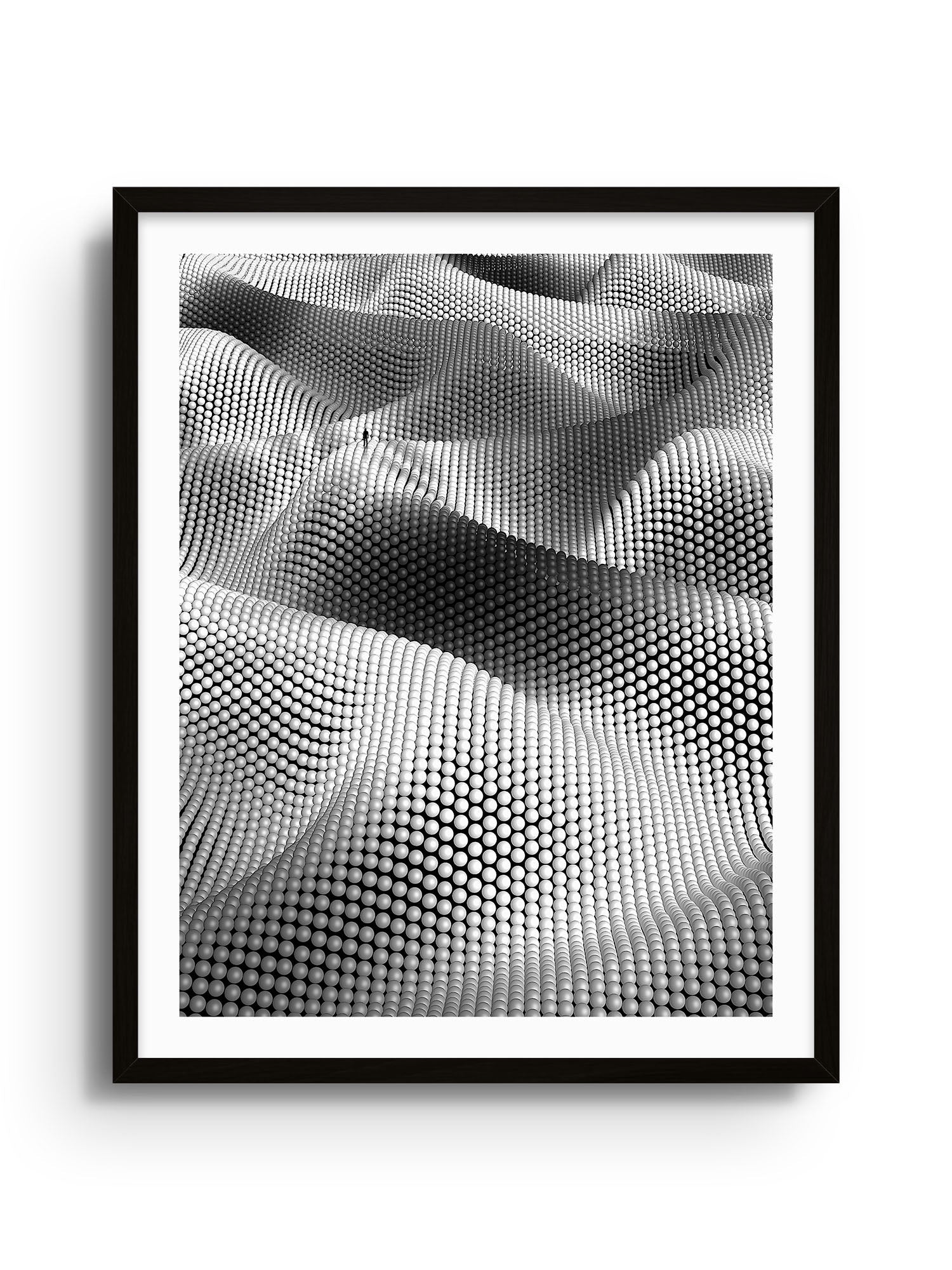 Geometric Abstract Art Print - Pinball Hills by Michael Strevens | East ...