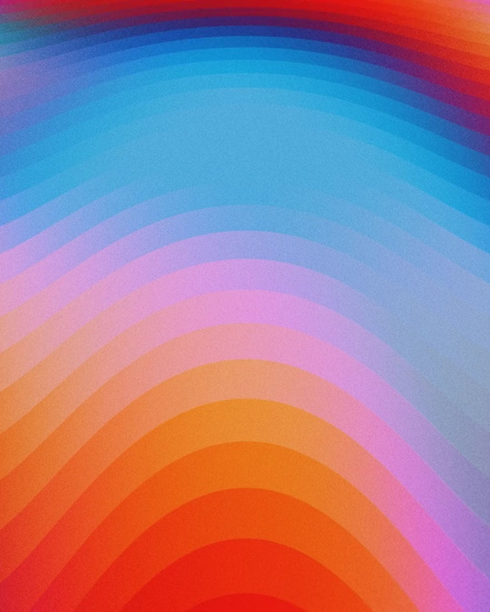 Abstract Gradient Art Print - Absolver by Tom Coolen | East Side Studio ...