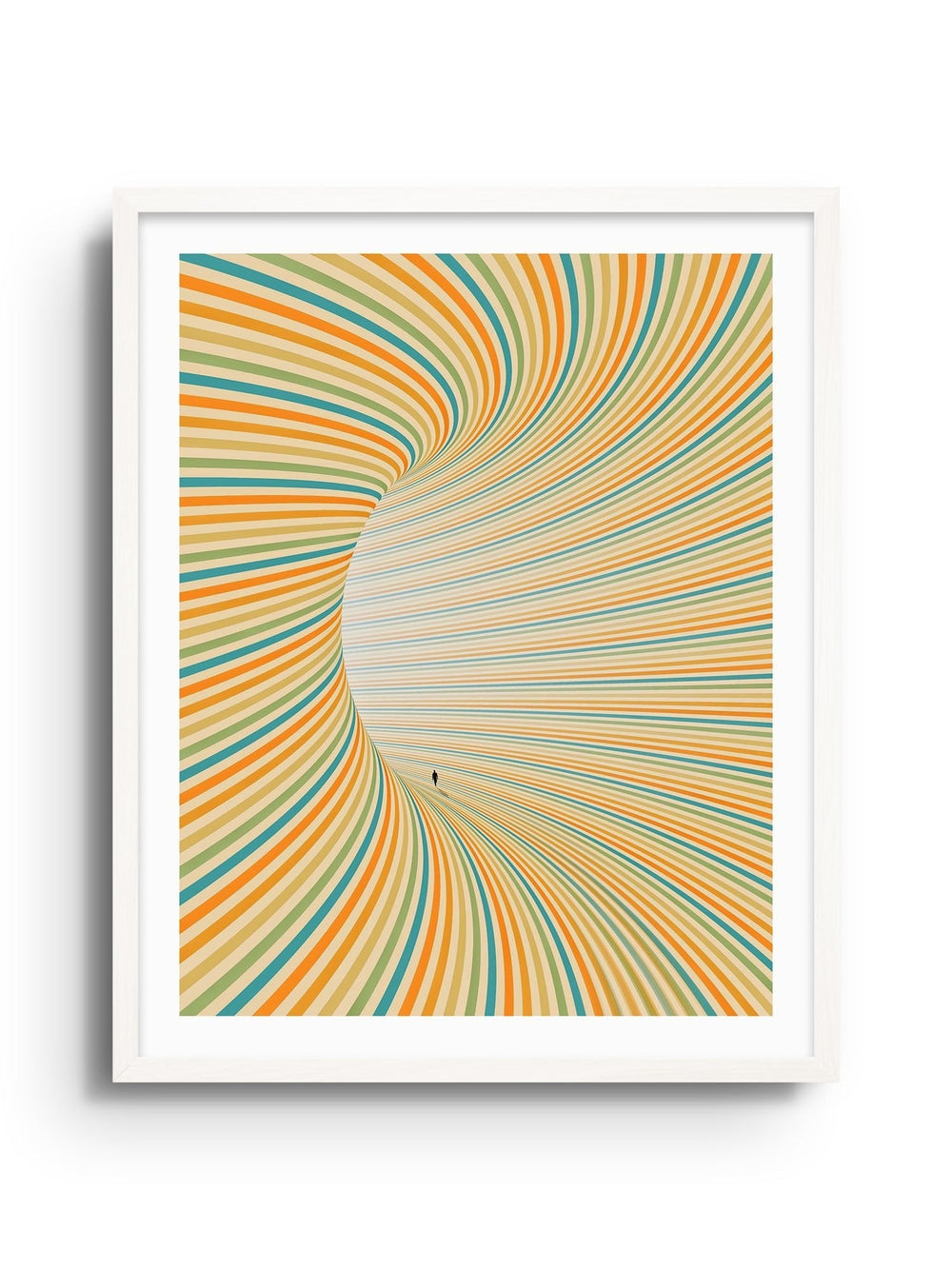Geometric Abstract Art Print - Saudade by Michael Strevens | East Side ...