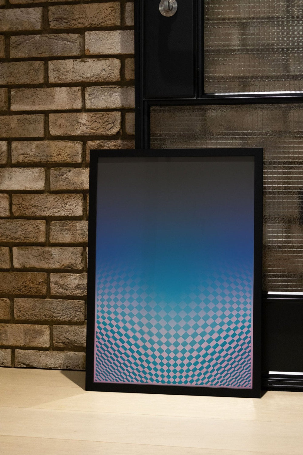 Geometric Op Art Print - Slight by Tom Coolen | East Side Studio London
