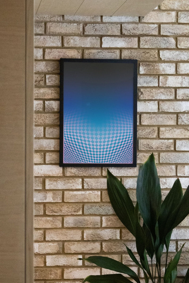 Geometric Op Art Print - Slight by Tom Coolen | East Side Studio London