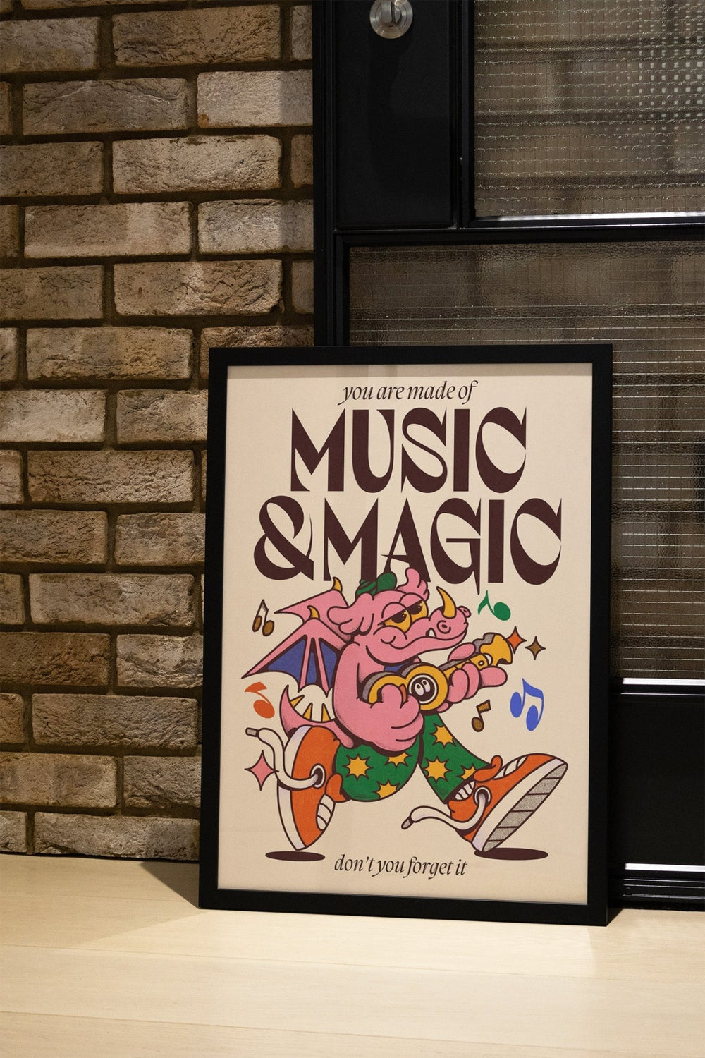 Whimsical Illustration Art Print - You Are Music & Magic by My Sunbeam ...